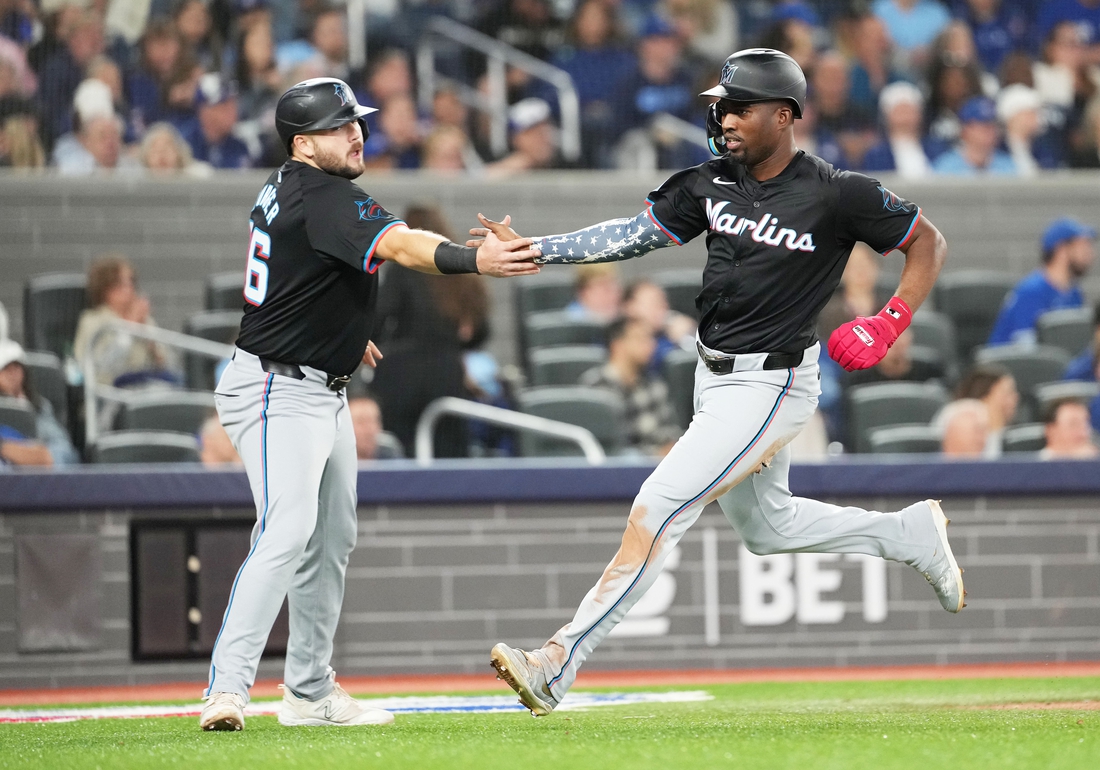 MLB News: Xavier Edwards hits 3 triples, sparks Marlins past Blue Jays ...
