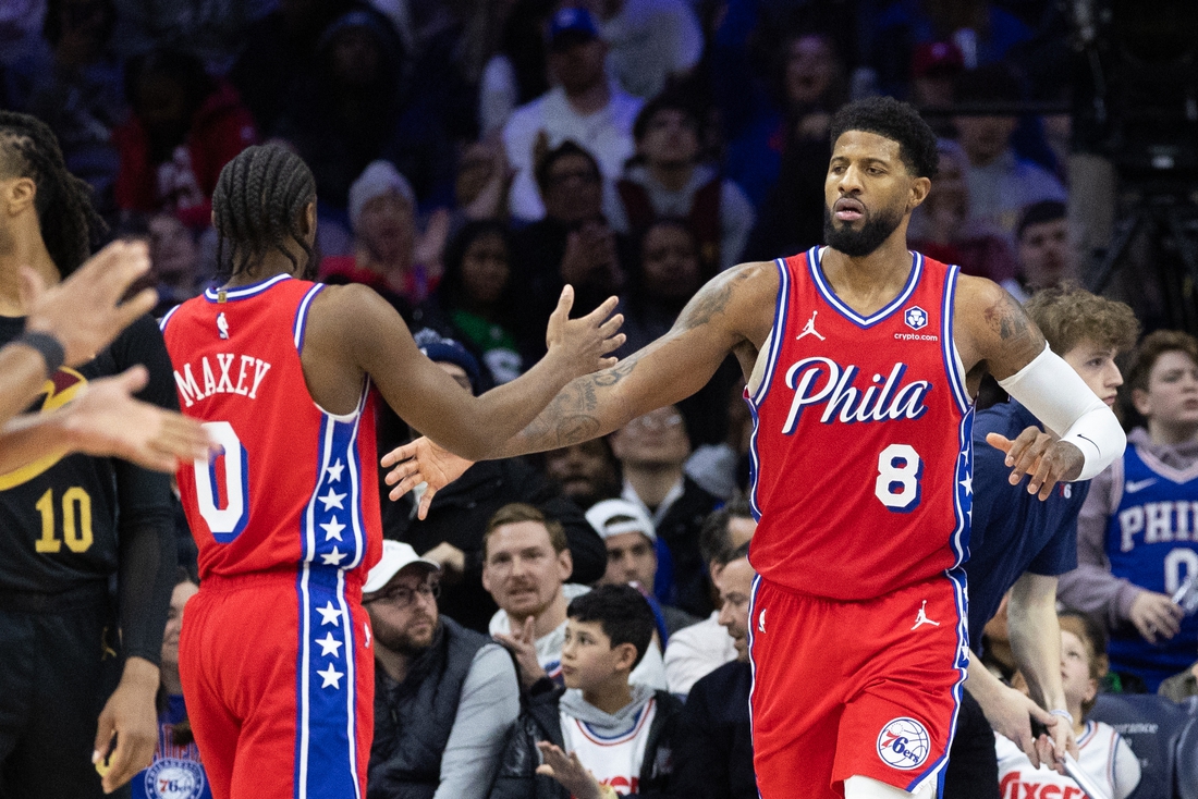 76ers F Paul George (finger) diagnosed with tendon injury - CWEB