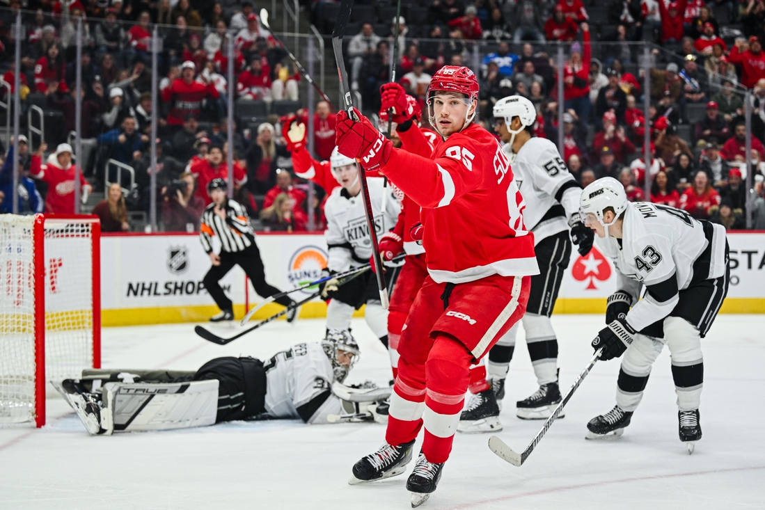 NHL News: Marco Kasper, Elmer Soderblom lift Red Wings over Kings - CWEB