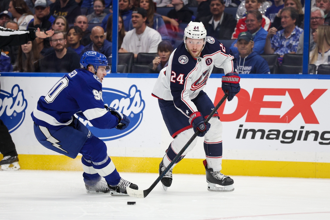 NHL News: Blue Jackets F Mathieu Olivier inks 6-year extension - CWEB
