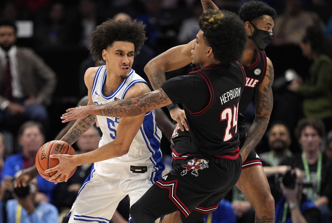 No. 1 Duke, without its star, captures ACC title over No. 13 Louisville ...
