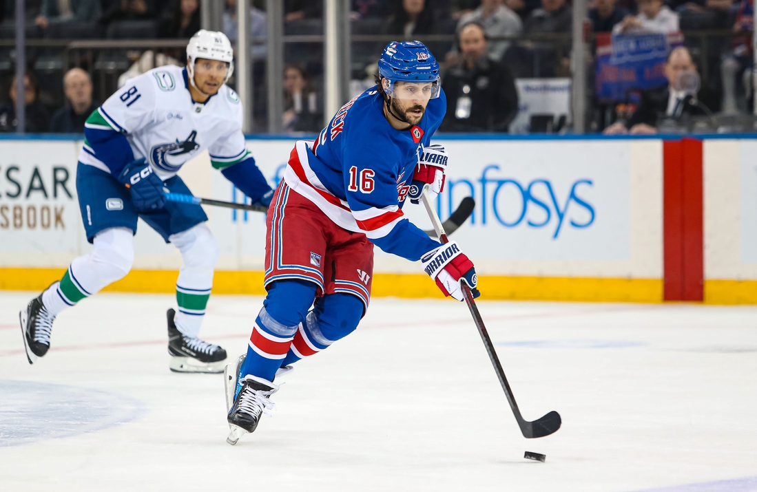 NHL News: Jonny Brodzinski scores twice to lead Rangers past Canucks - CWEB