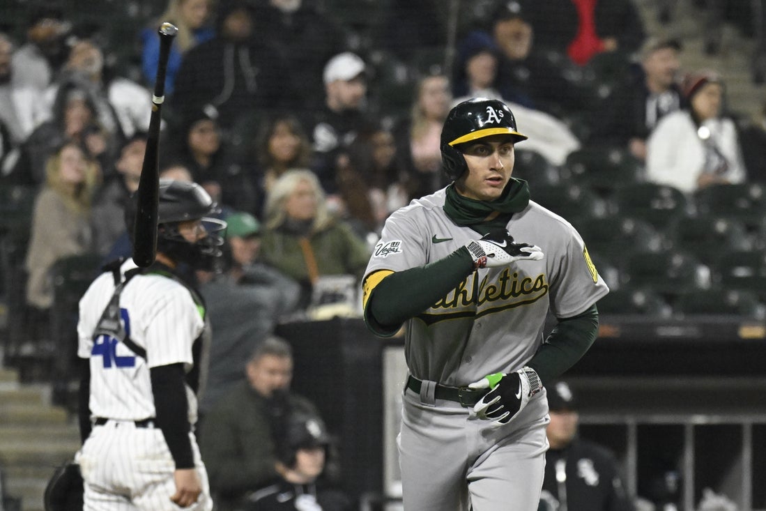 MLB News: Tyler Soderstrom, A's ride power surge into rematch vs. White ...