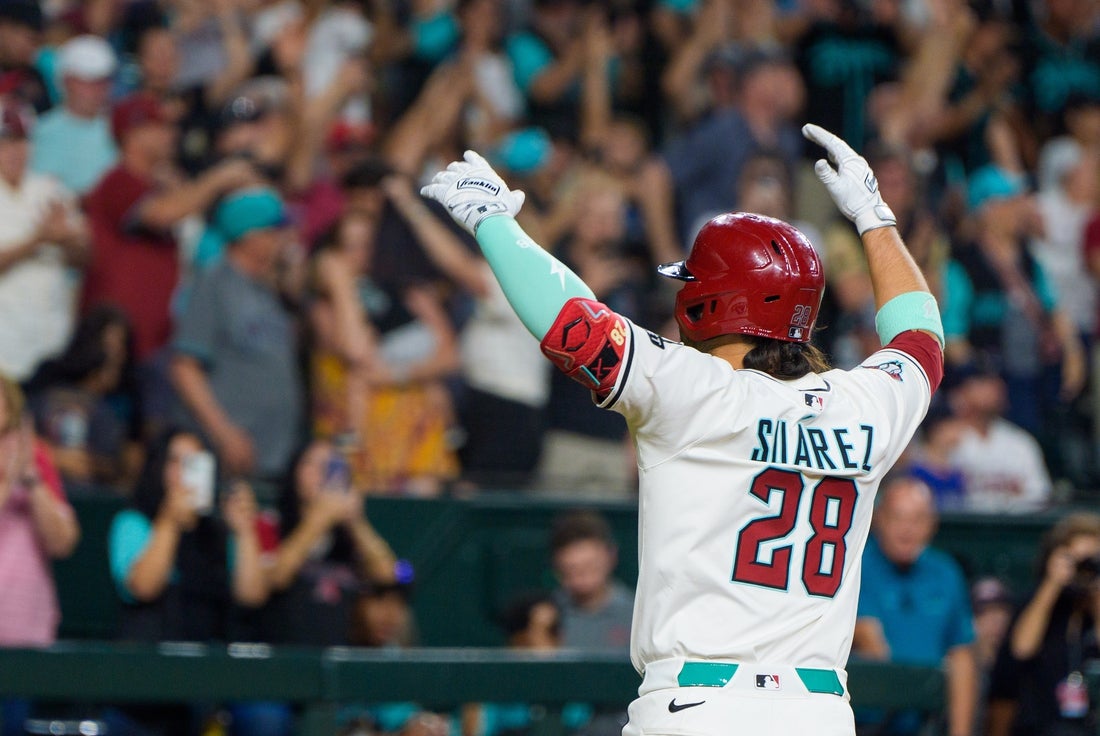 MLB News: Eugenio Suarez, D-backs hope to follow big night with win ...