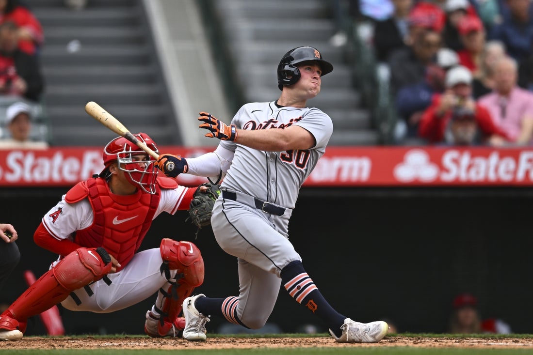 MLB News: Trey Sweeney, Kerry Carpenter help Tigers bash Angels - CWEB