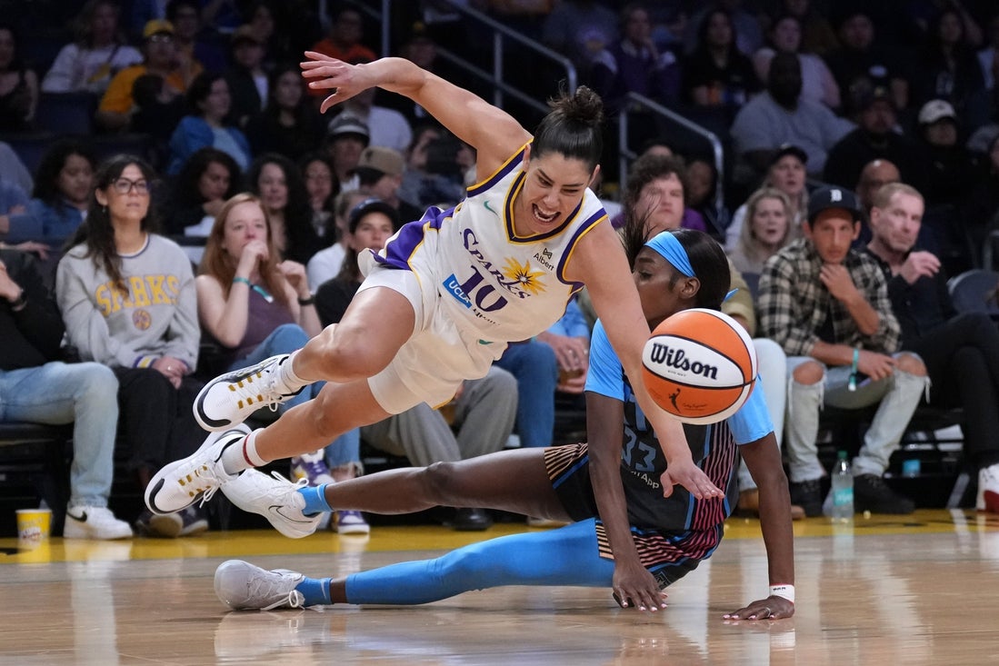 Kelsey Plum returns to Vegas riding great start with LA - CWEB