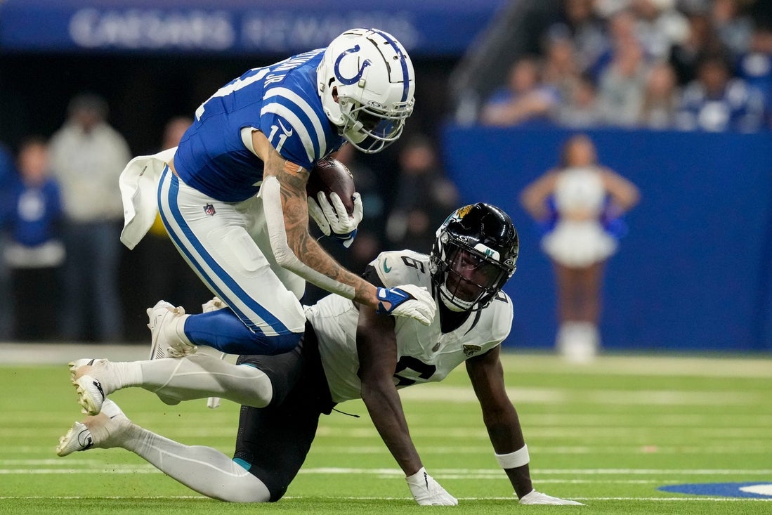 NFL News: Colts WR Michael Pittman Jr. leaves practice with apparent ...