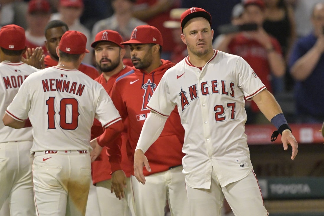 MLB News: Angels aim to rise above .500 in finale vs. reeling Nationals ...