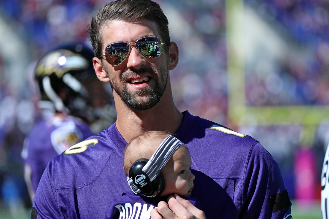 NFL News: Ravens to take swimming lessons from super-fan Michael Phelps ...