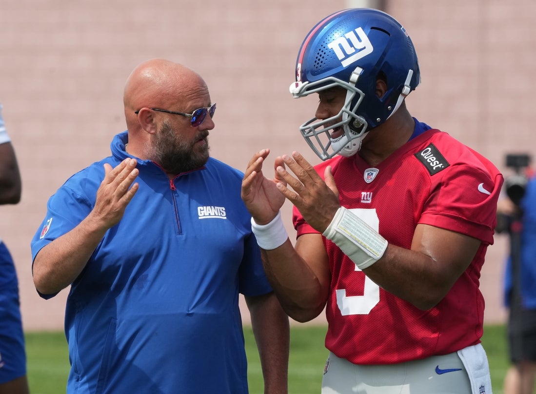 NFL News: Giants QB Russell Wilson touts Brian Daboll’s ‘beautiful mind ...