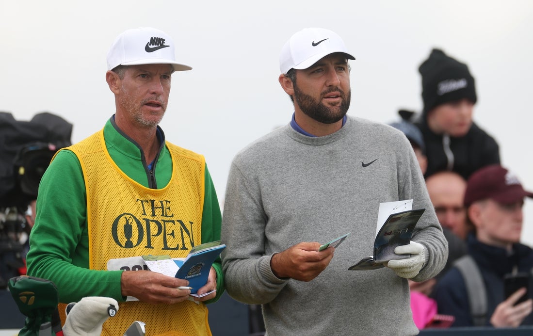 PGA News: Scottie Scheffler reunites with caddie Ted Scott at Tour ...
