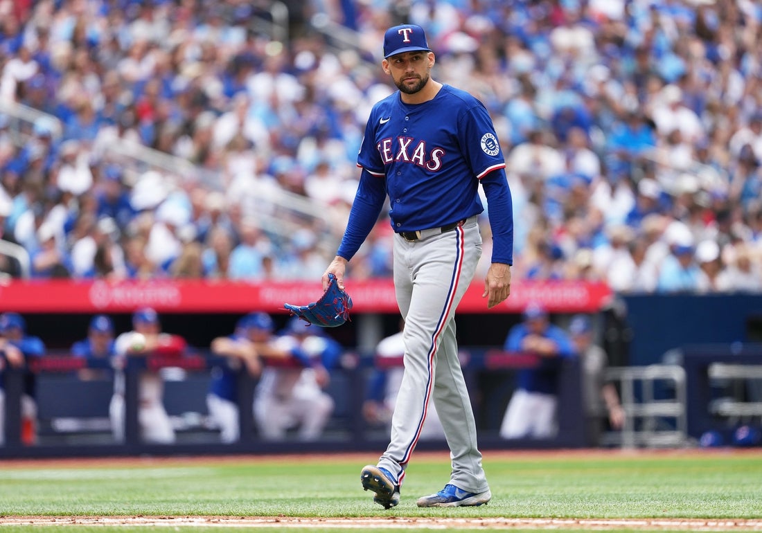 MLB News: Nathan Eovaldi looks to halt Rangers' slump in opener vs ...