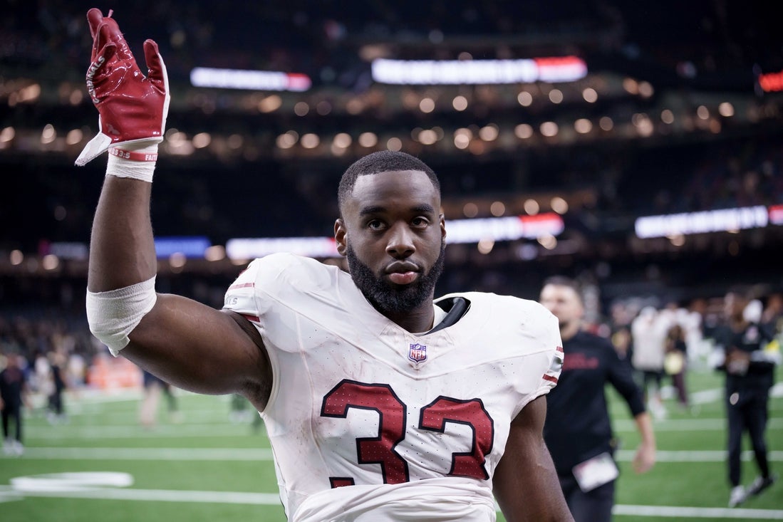 NFL News: Cards RB Trey Benson thrust into spotlight against Seahawks ...
