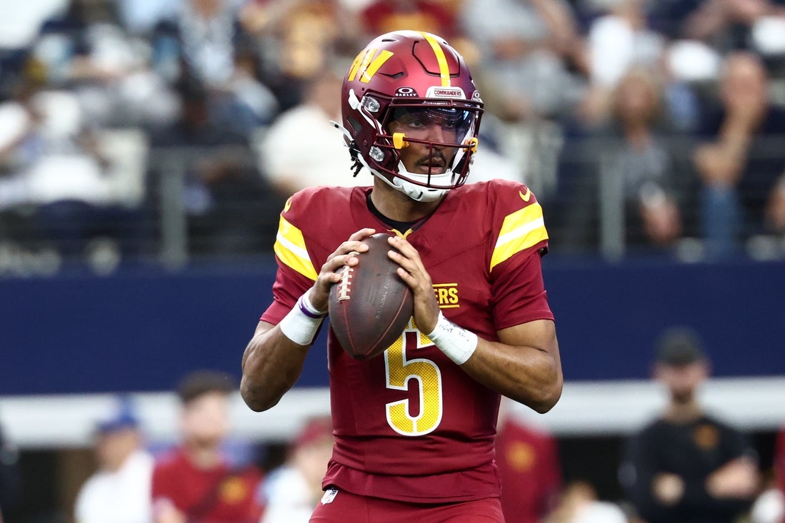 NFL News: Commanders QB Jayden Daniels (hamstring) to start vs ...