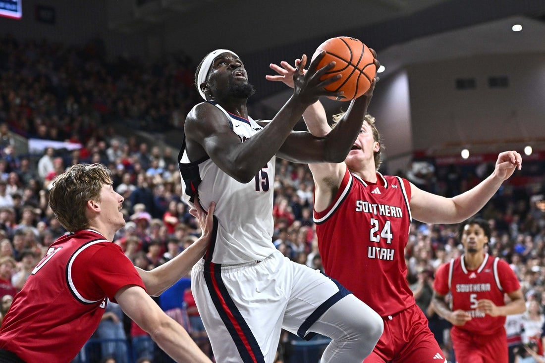 No. 13 Gonzaga powers to 72-point demolition of Southern Utah - CWEB