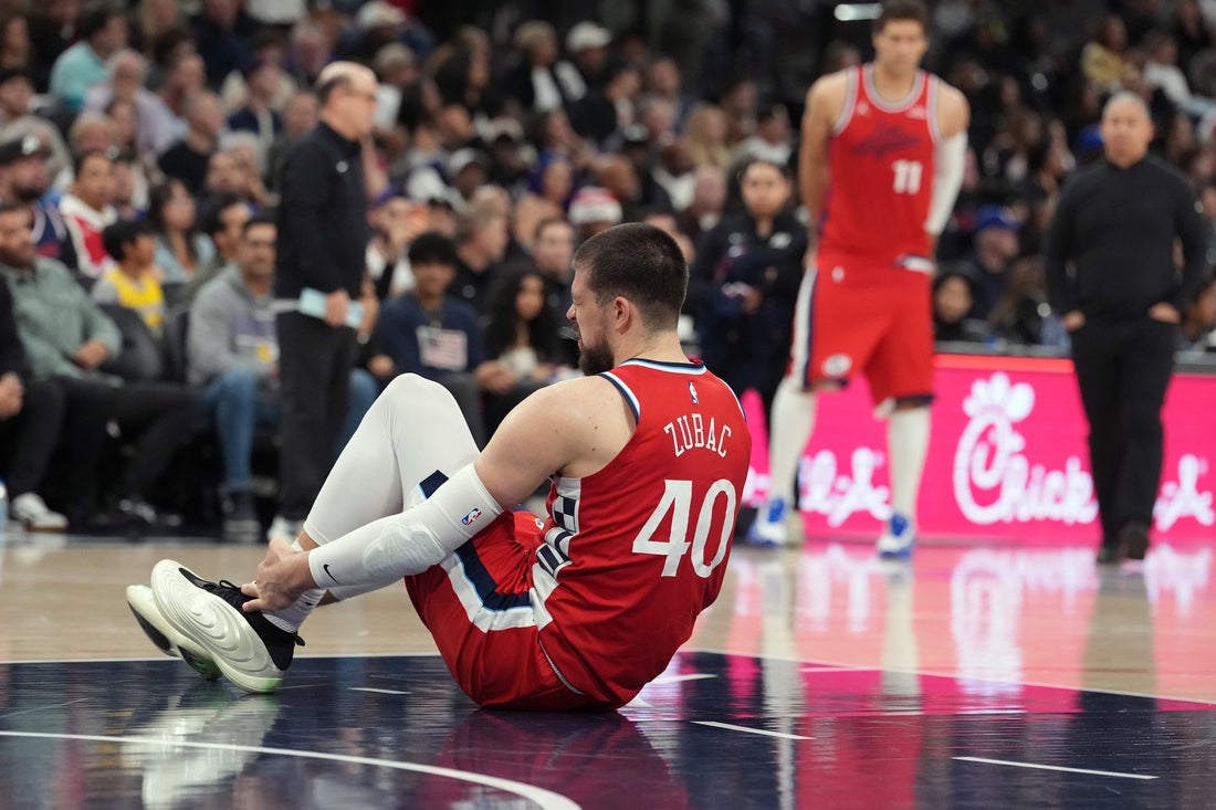Reports: Clippers’ Ivica Zubac (ankle sprain) to miss several weeks - CWEB