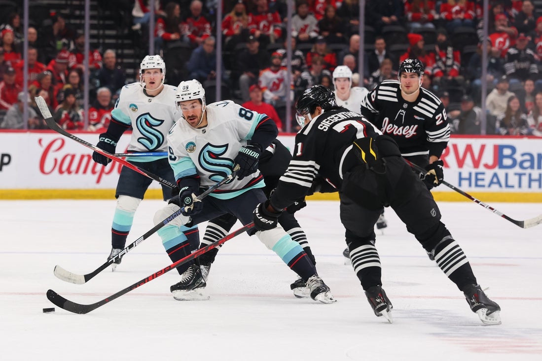 NHL News: Unable to hold two leads, Devils sink Kraken in OT - CWEB