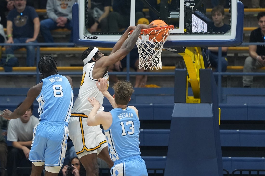 California withstands furious rally to knock off No. 14 North Carolina ...