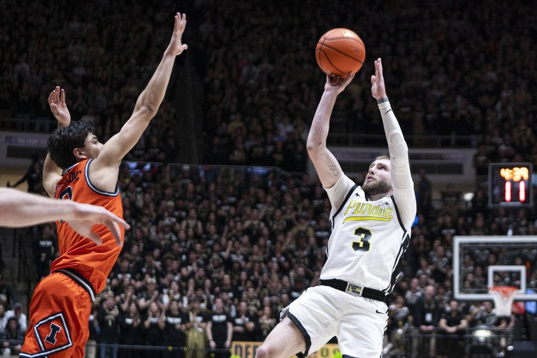 No. 4 Purdue aiming for improved shooting, rebounding against Indiana ...