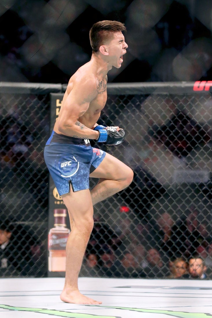 UFC News: Mario Bautista secures submission victory in main-event debut ...